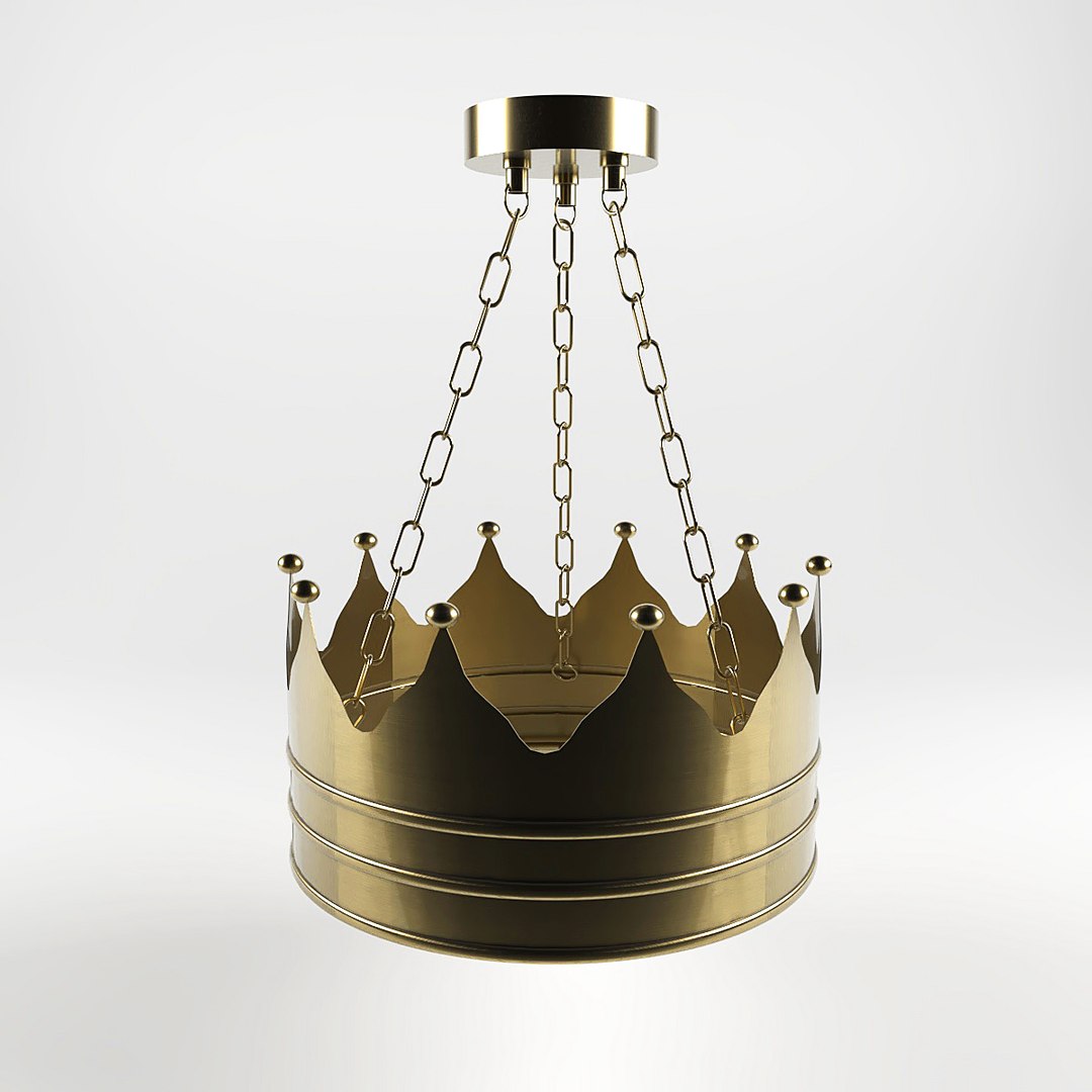 King Crown Lamp Model - TurboSquid 1206971