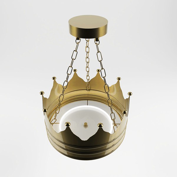 King crown lamp model - TurboSquid 1206971
