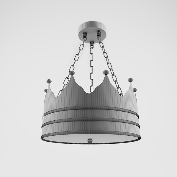 King crown lamp model - TurboSquid 1206971