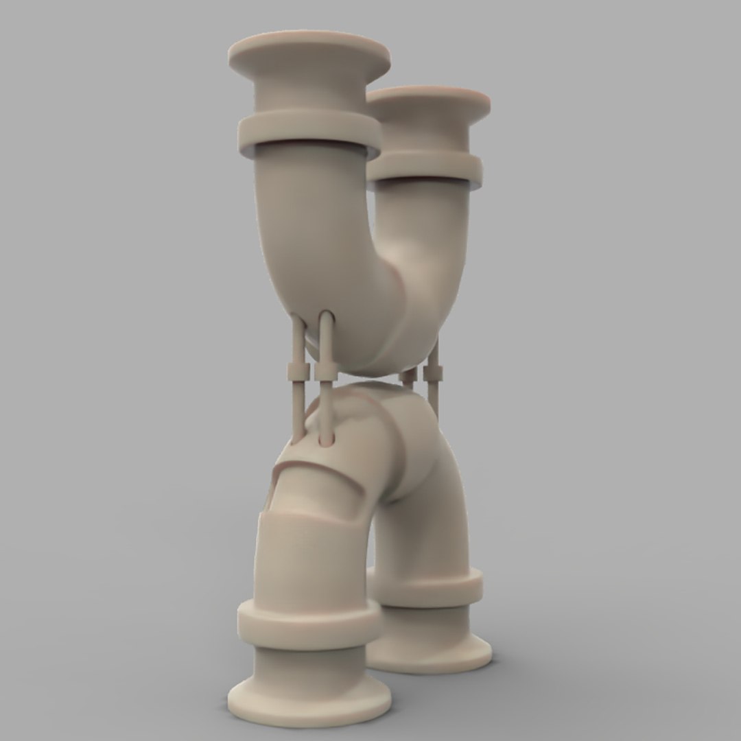 3D Model H Font - TurboSquid 1548460