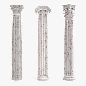 3D Corinthian Column Models - Browse & Download Formats - TurboSquid