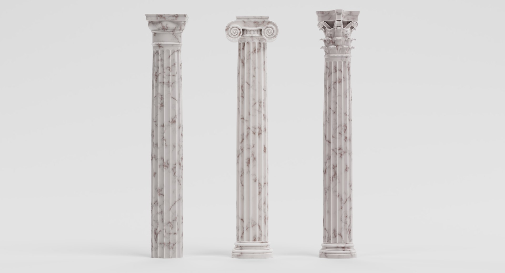 Columns Pbr 3D - TurboSquid 1380011