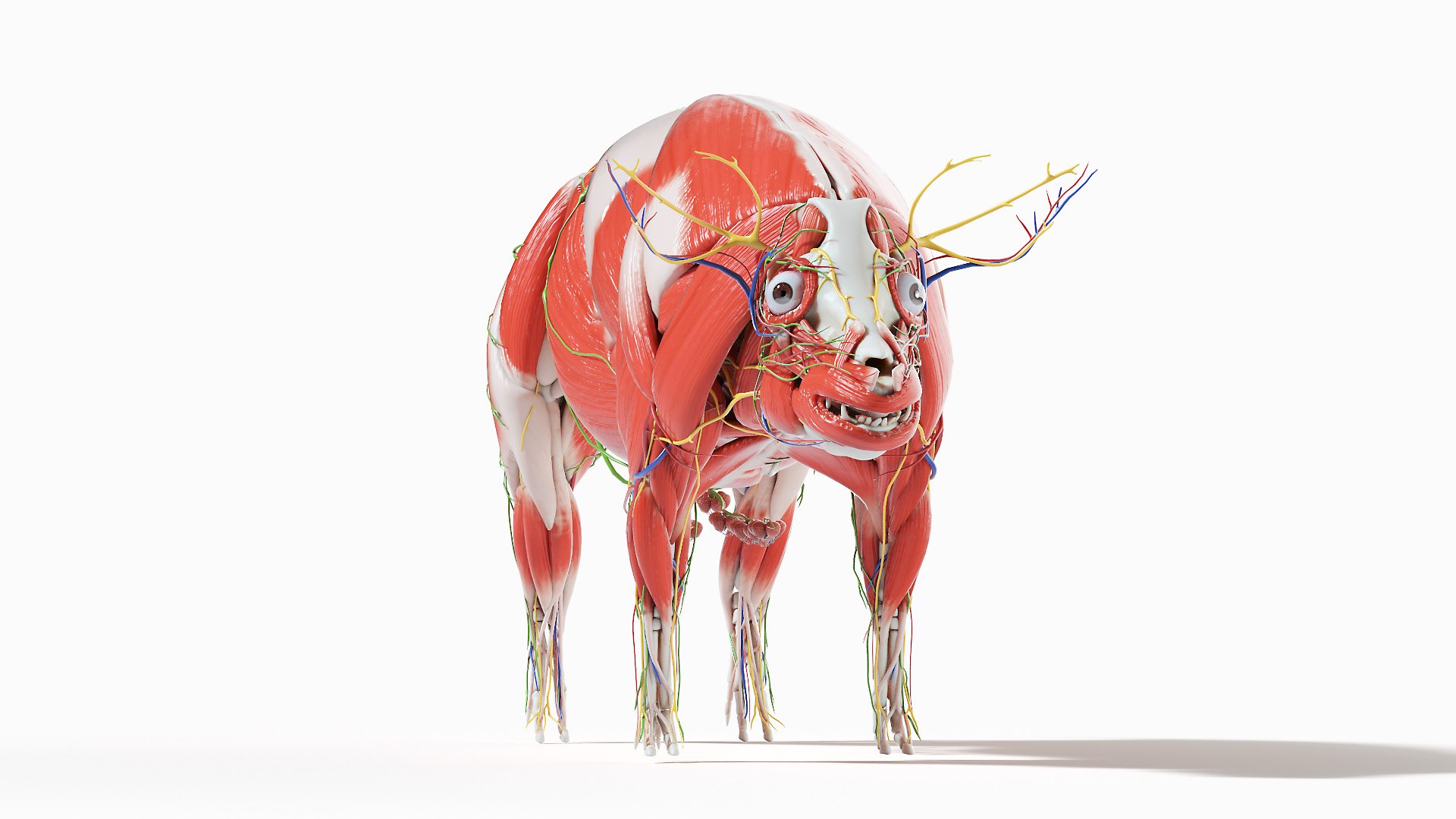 3D model Full Pig Anatomy Static - TurboSquid 1753654
