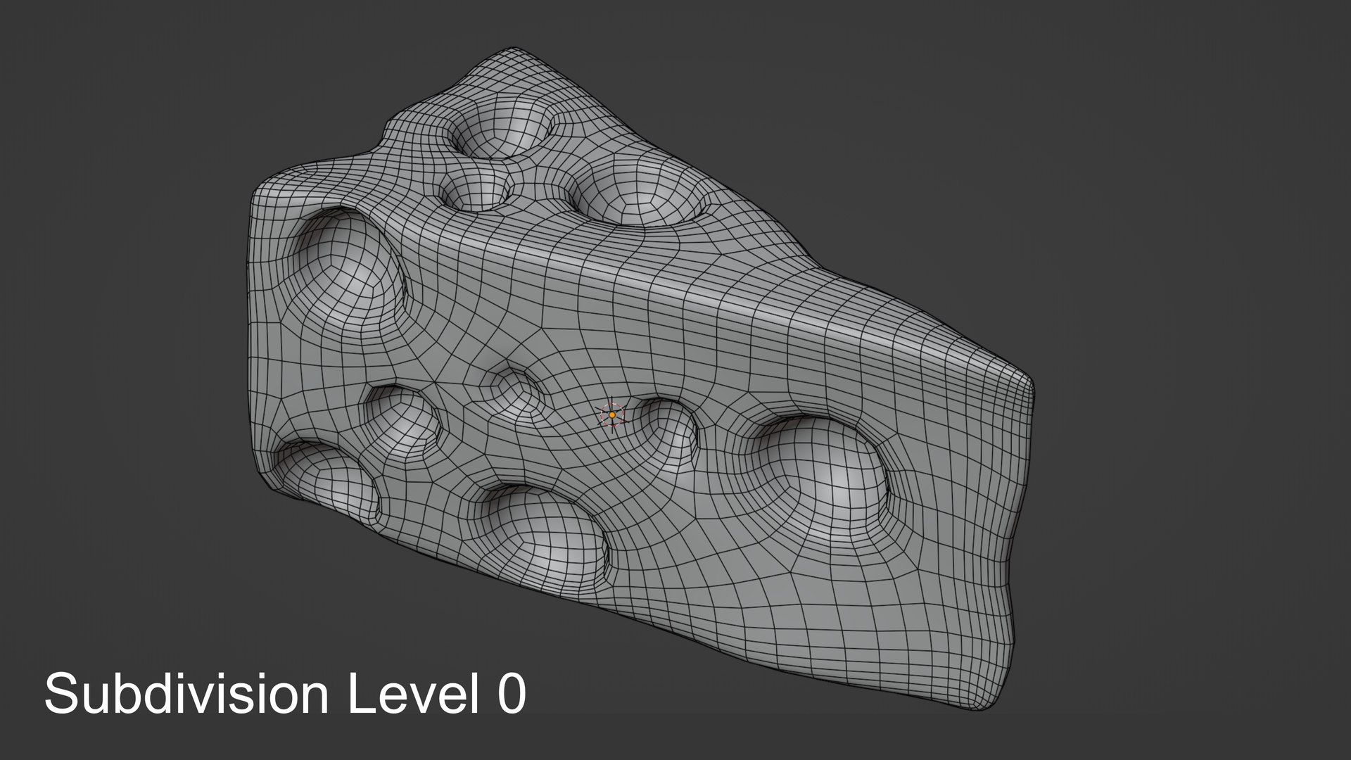 3D Cheese Wedge Piece Lowpoly Stylized Semi-realistic Food - TurboSquid ...