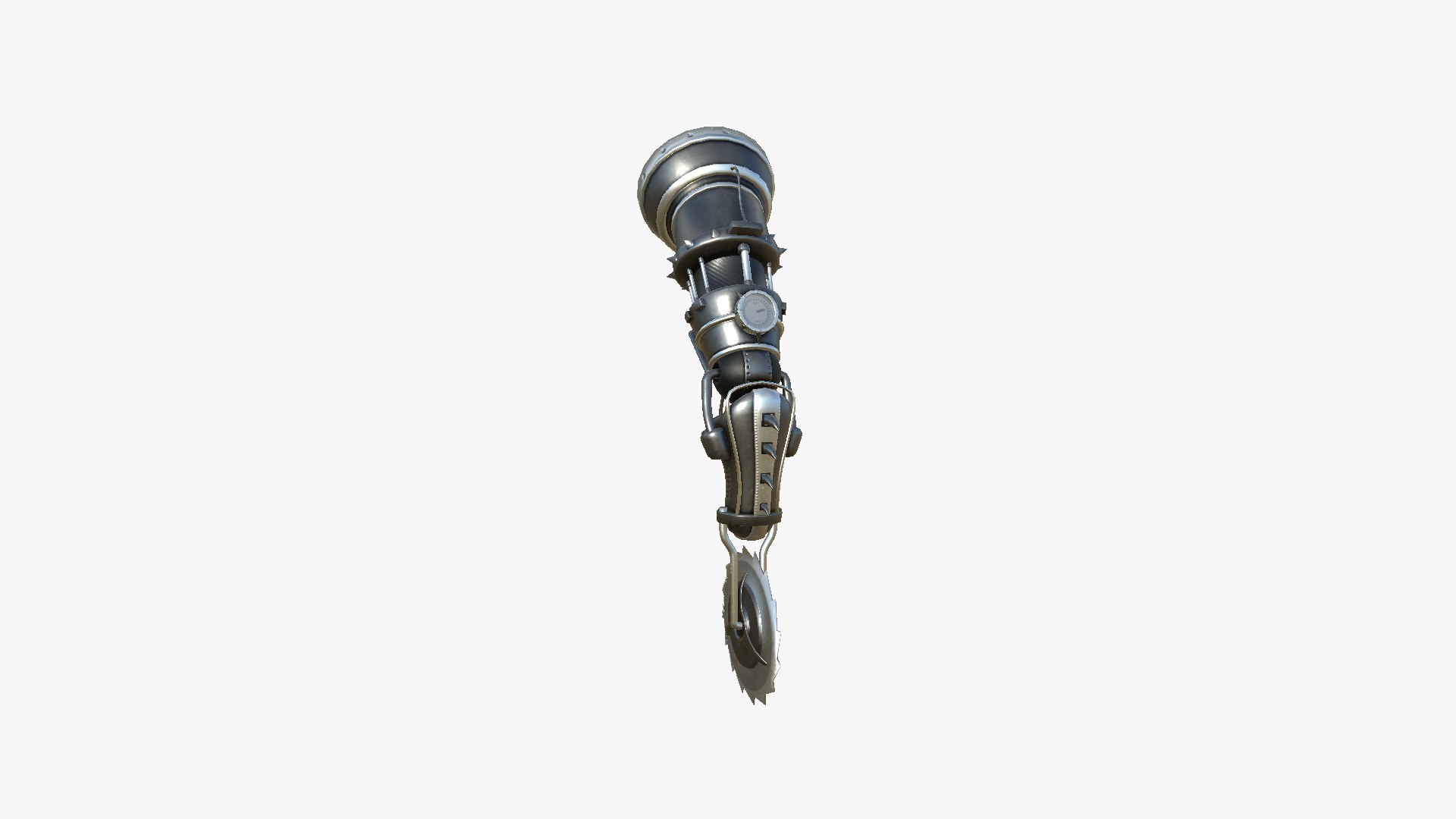 Robotic Arm A01 Dark Steel - Character Design SciFi 3D - TurboSquid 2104944