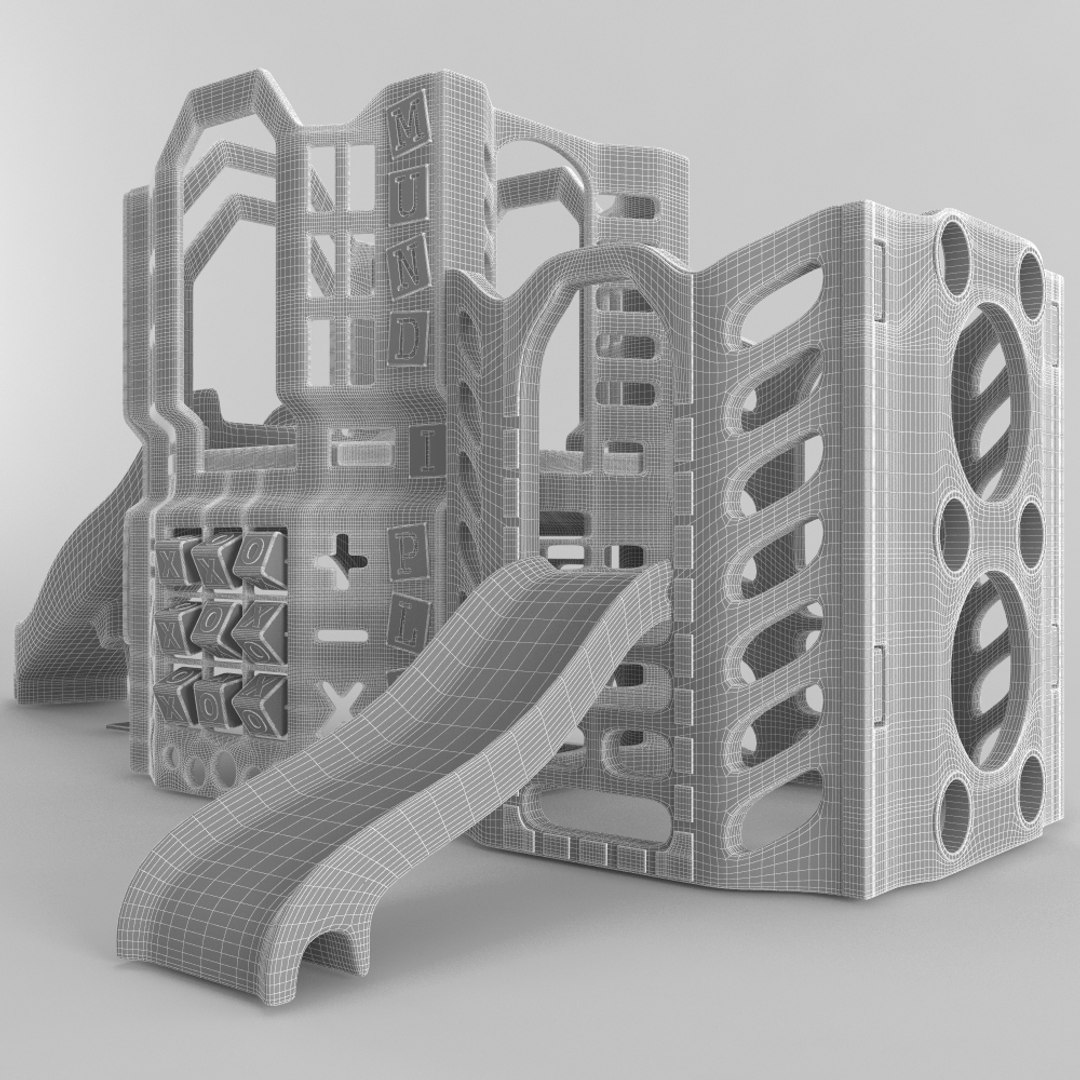 Children Slide Playground Model - TurboSquid 1207471