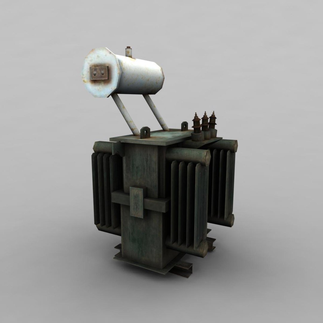 Electric Transformer 3d 3ds
