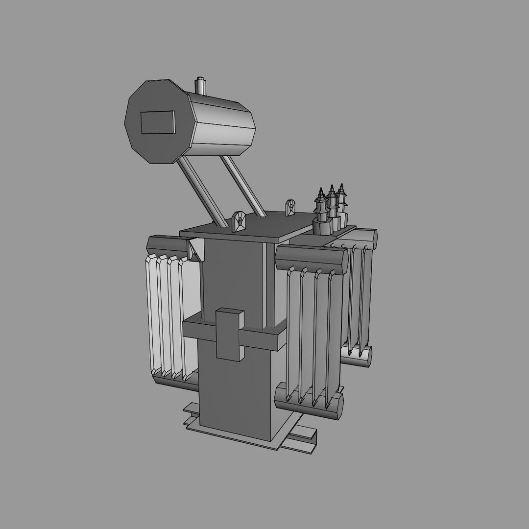 Electric Transformer 3d 3ds