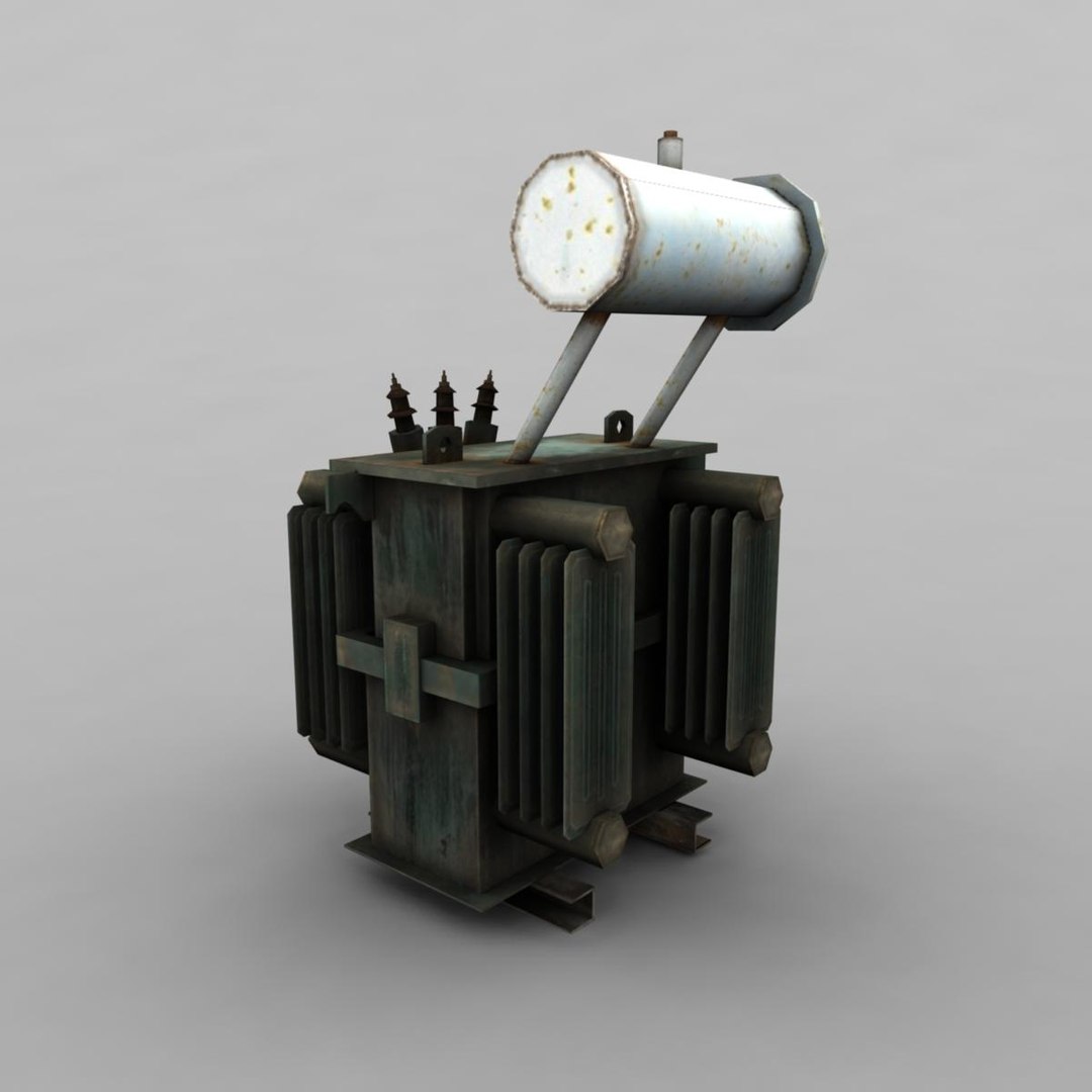 Electric Transformer 3d 3ds