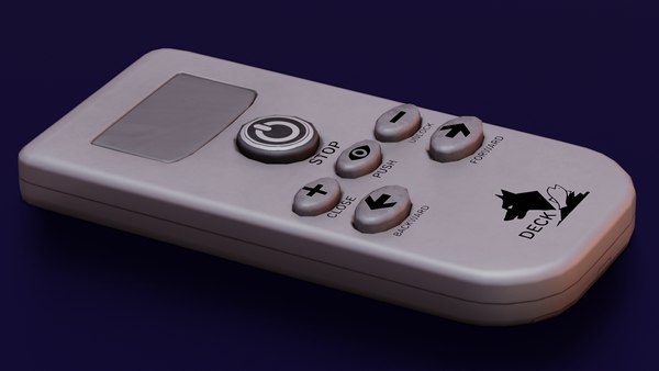 3D Remote control 3d model - TurboSquid 2039977