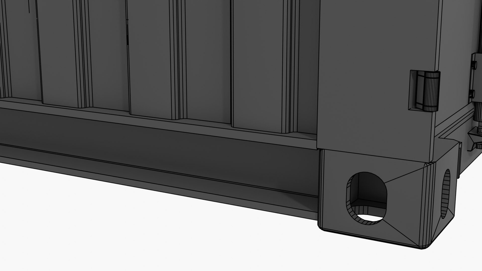 3D Model Container 40ft HQ - TurboSquid 2033482