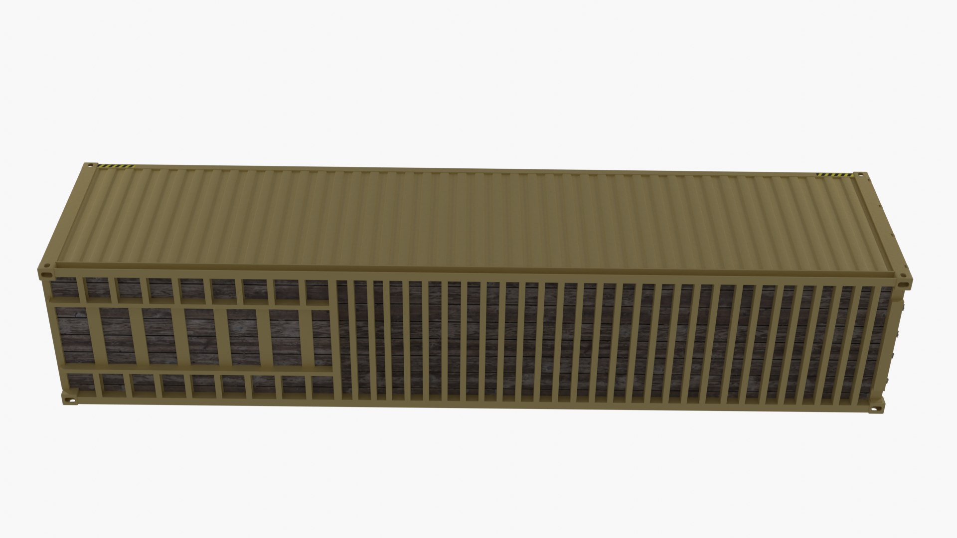 3D Model Container 40ft HQ - TurboSquid 2033482