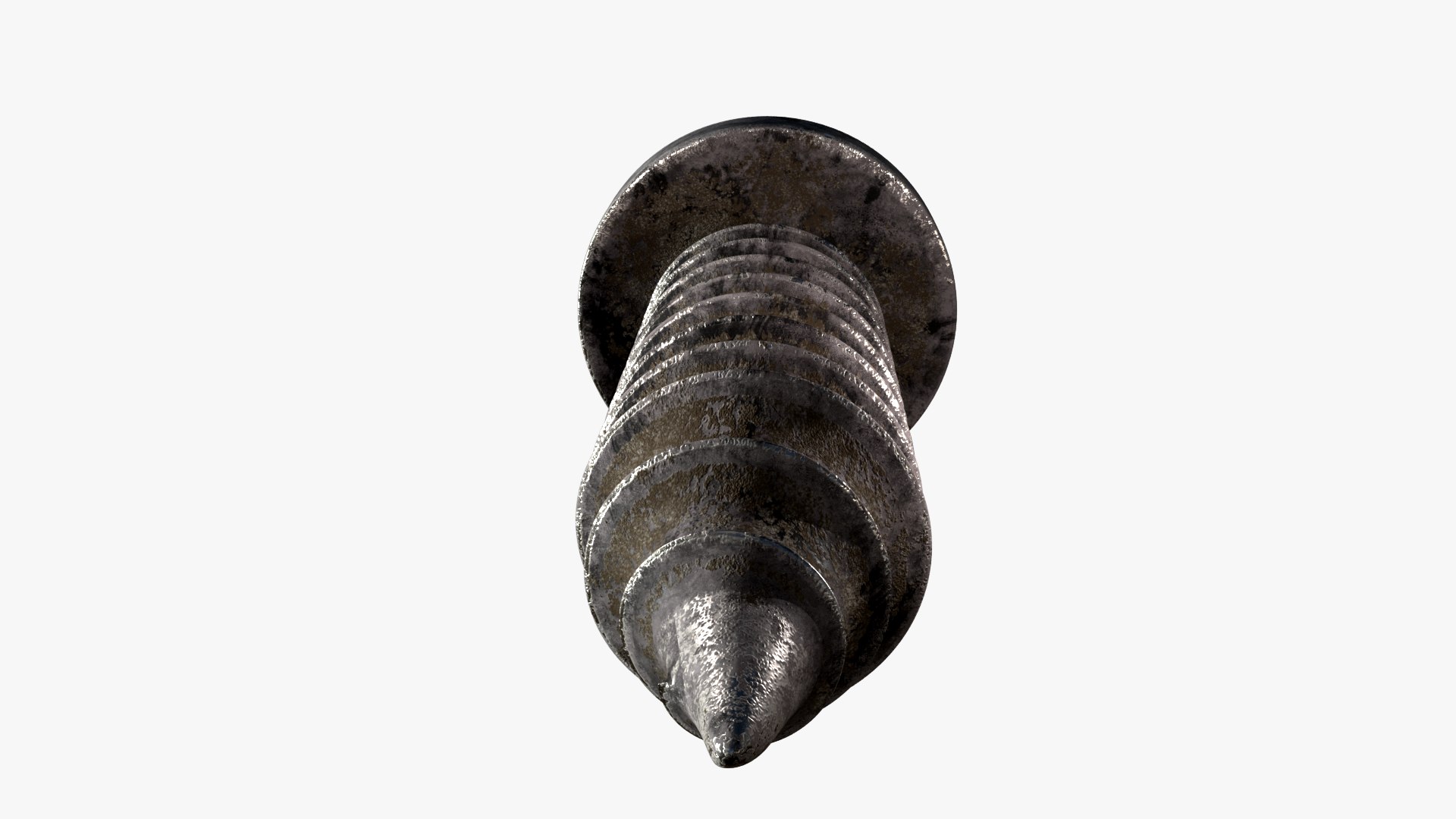 3D Rusted Screw - TurboSquid 1759260