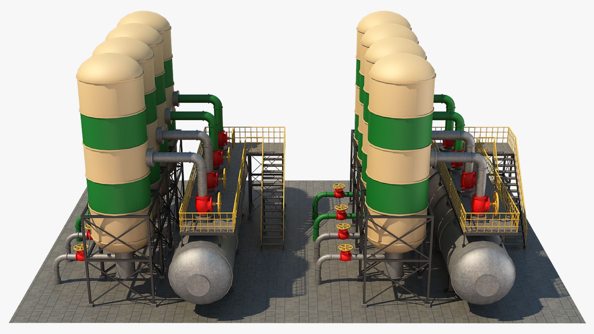 Industrial Silo 4 3D - TurboSquid 1528444