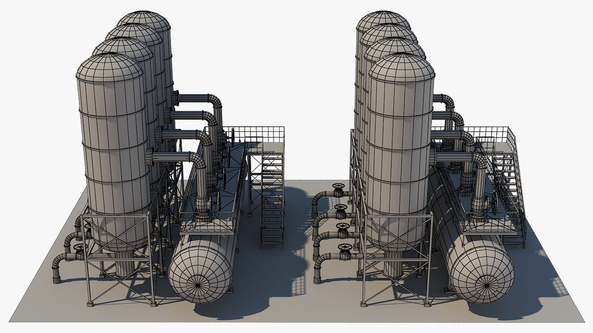 Industrial Silo 4 3D - TurboSquid 1528444