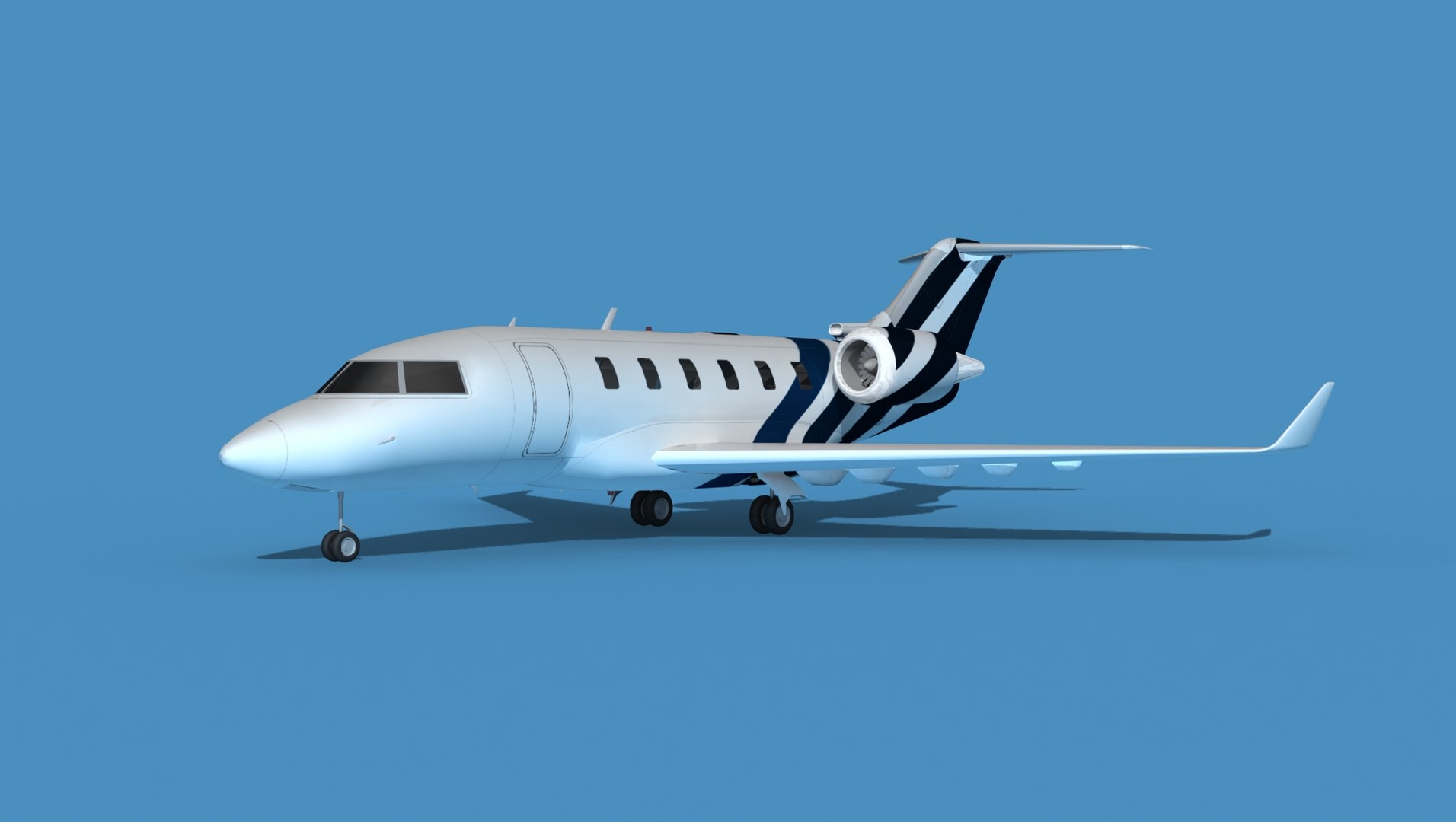 Bombardier CL604 Challenger V09 Model - TurboSquid 1913575