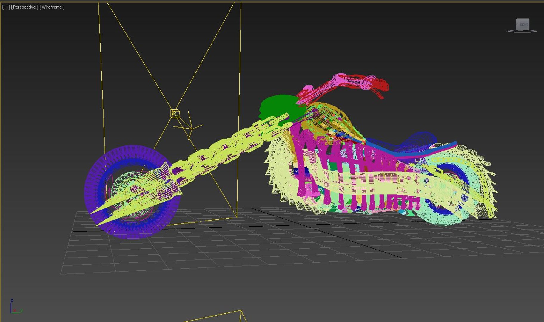 3D Ghost Rider Hell Bike - TurboSquid 1815460