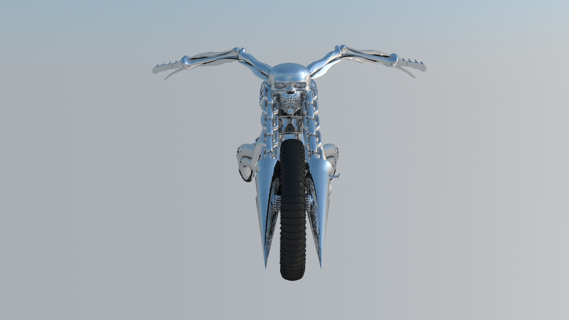 3D Ghost Rider Hell Bike - TurboSquid 1815460