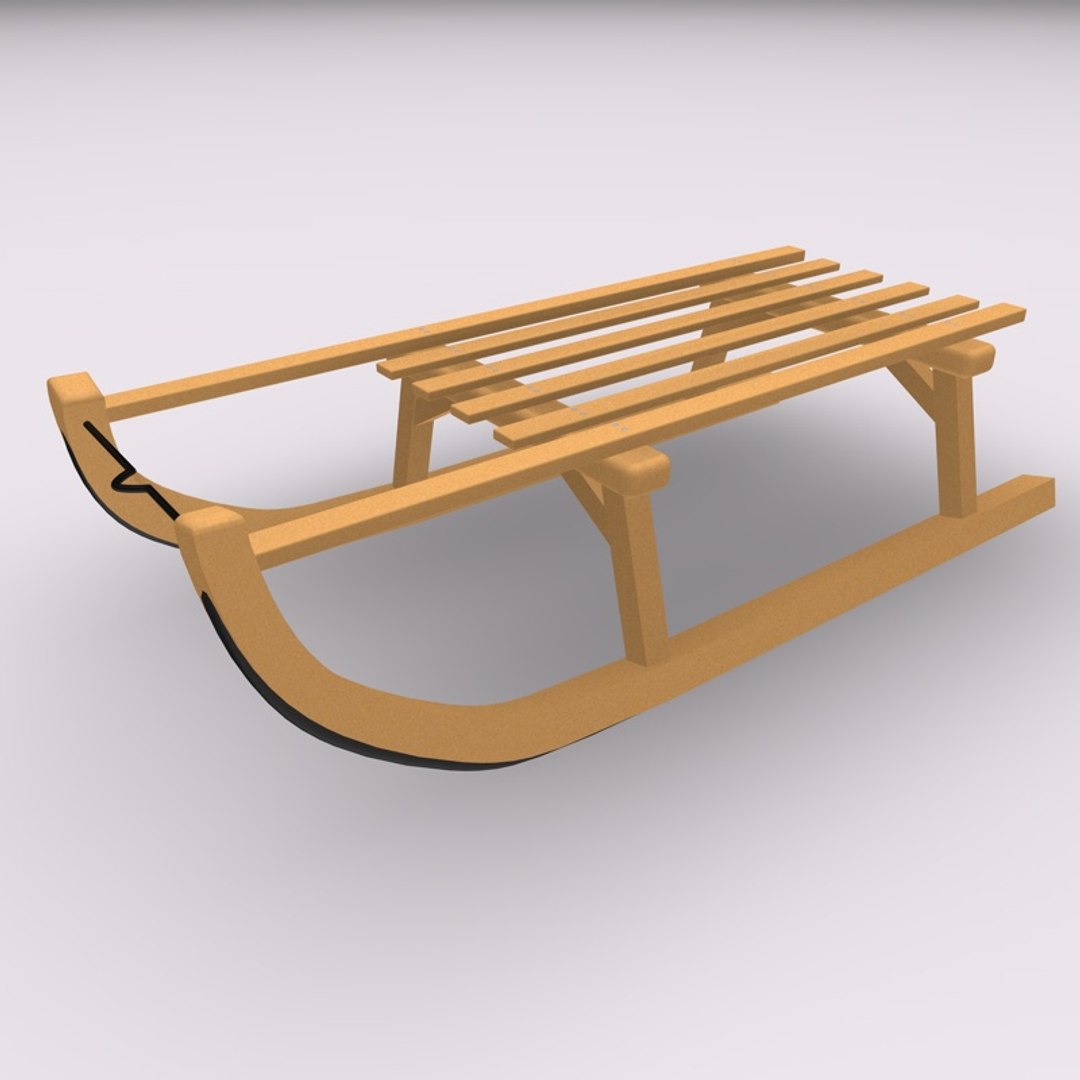 Sleigh 3d Model