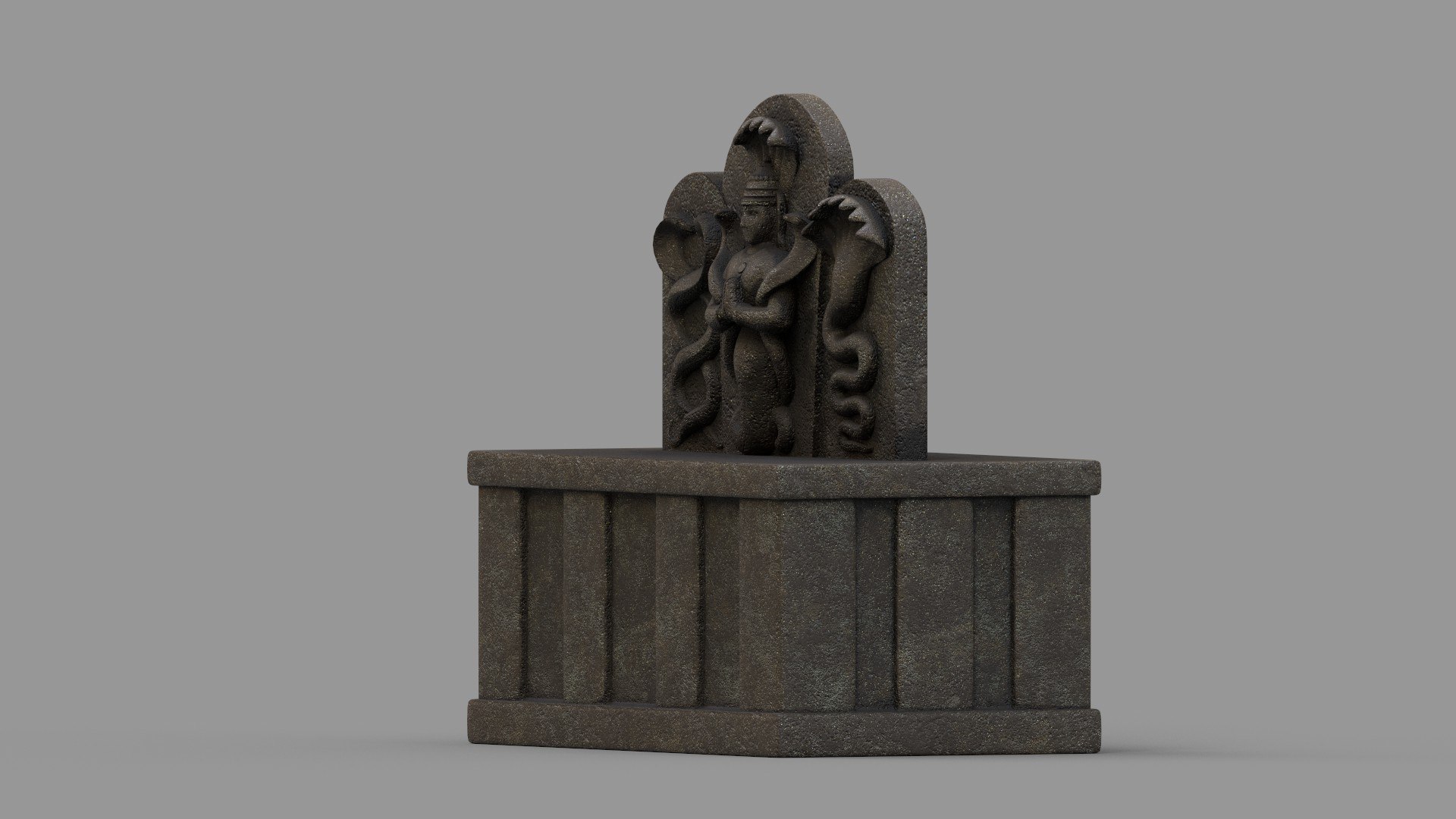 3D Temple For Snake God- Nagaraja Temple Naga Temple - TurboSquid 2440743