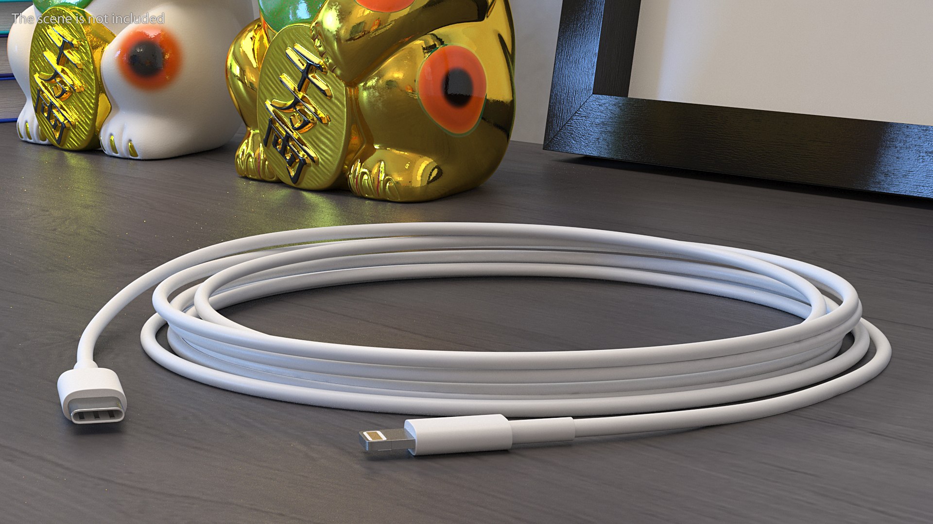 Usb type-c lightning cable 3D - TurboSquid 1596474