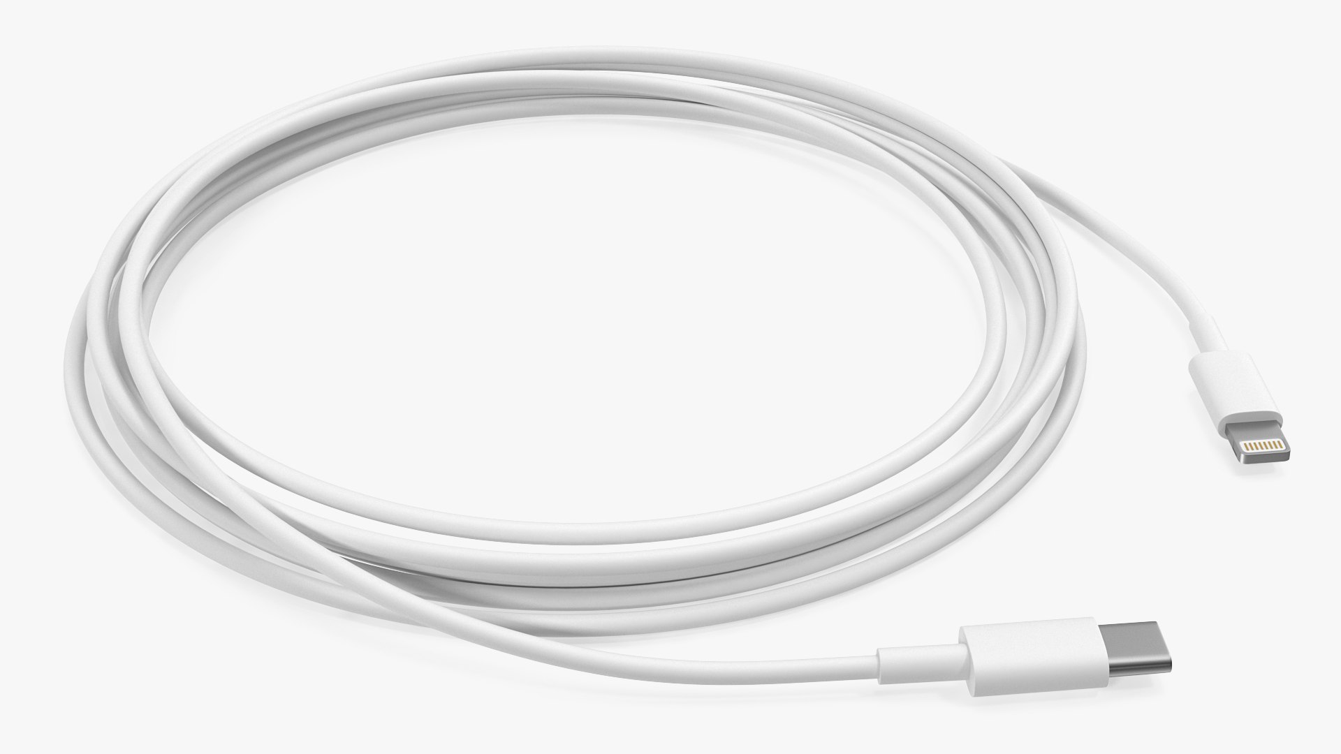 Usb type-c lightning cable 3D - TurboSquid 1596474