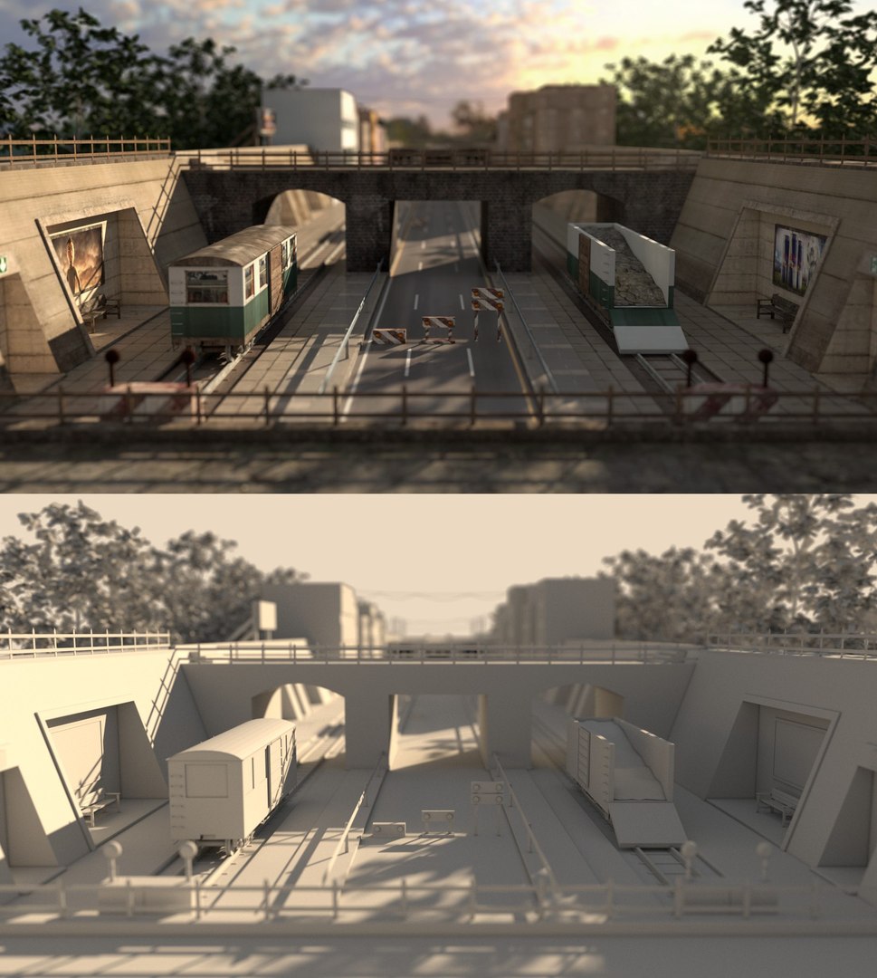 Level Design 3D Model - TurboSquid 1828221