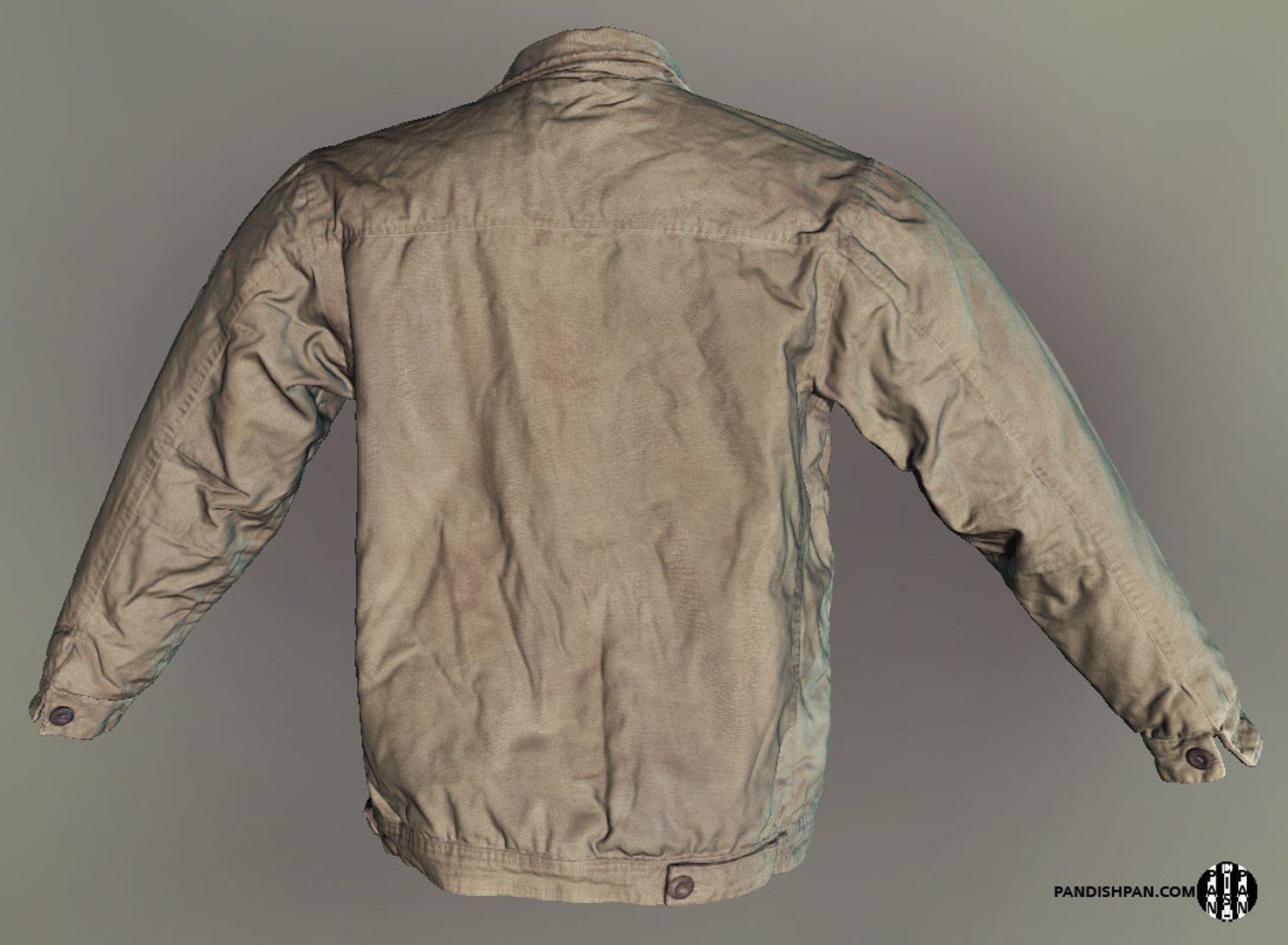 3d scan male jacket zbrush