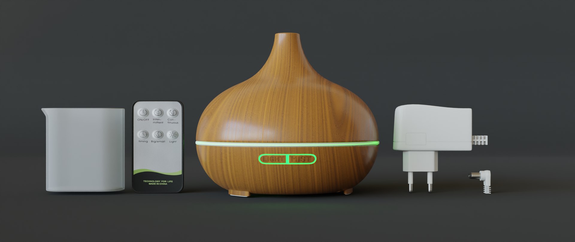 3D Model Wooden Essential Oil Diffuser - TurboSquid 2108202