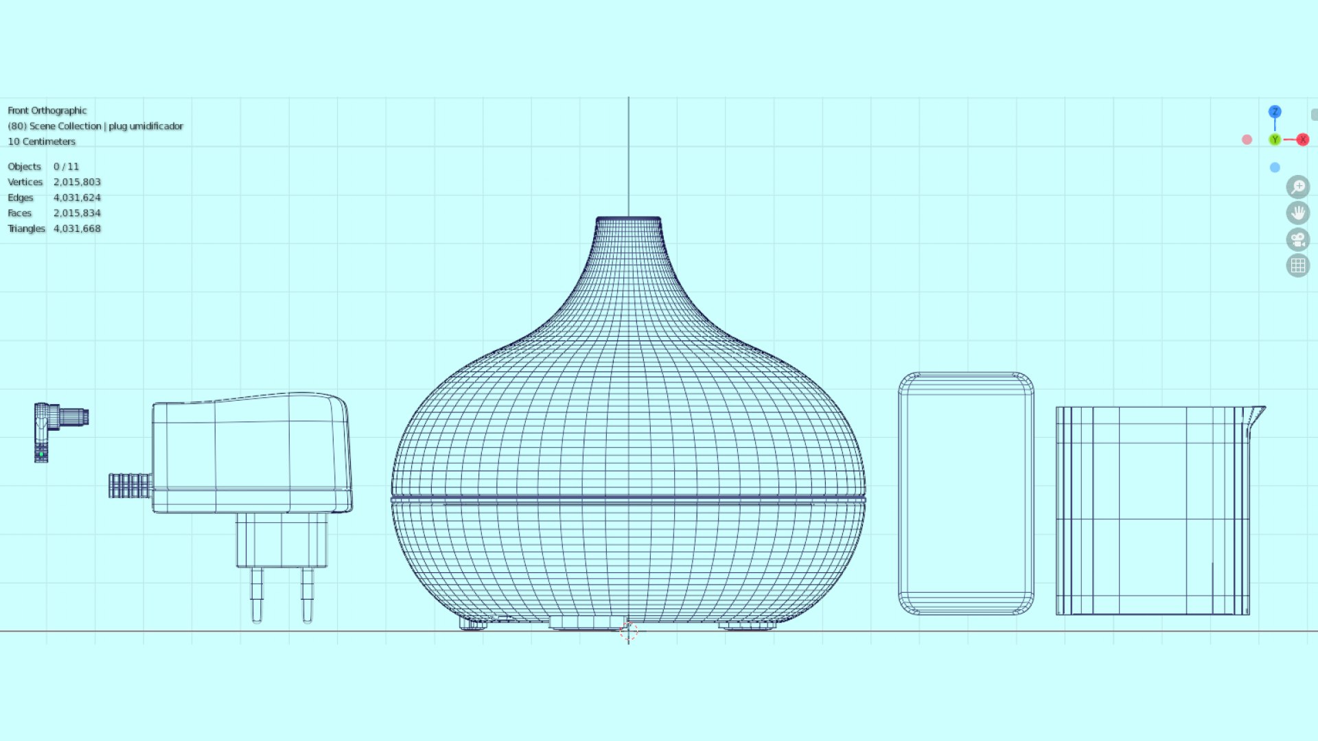 3D Model Wooden Essential Oil Diffuser - TurboSquid 2108202