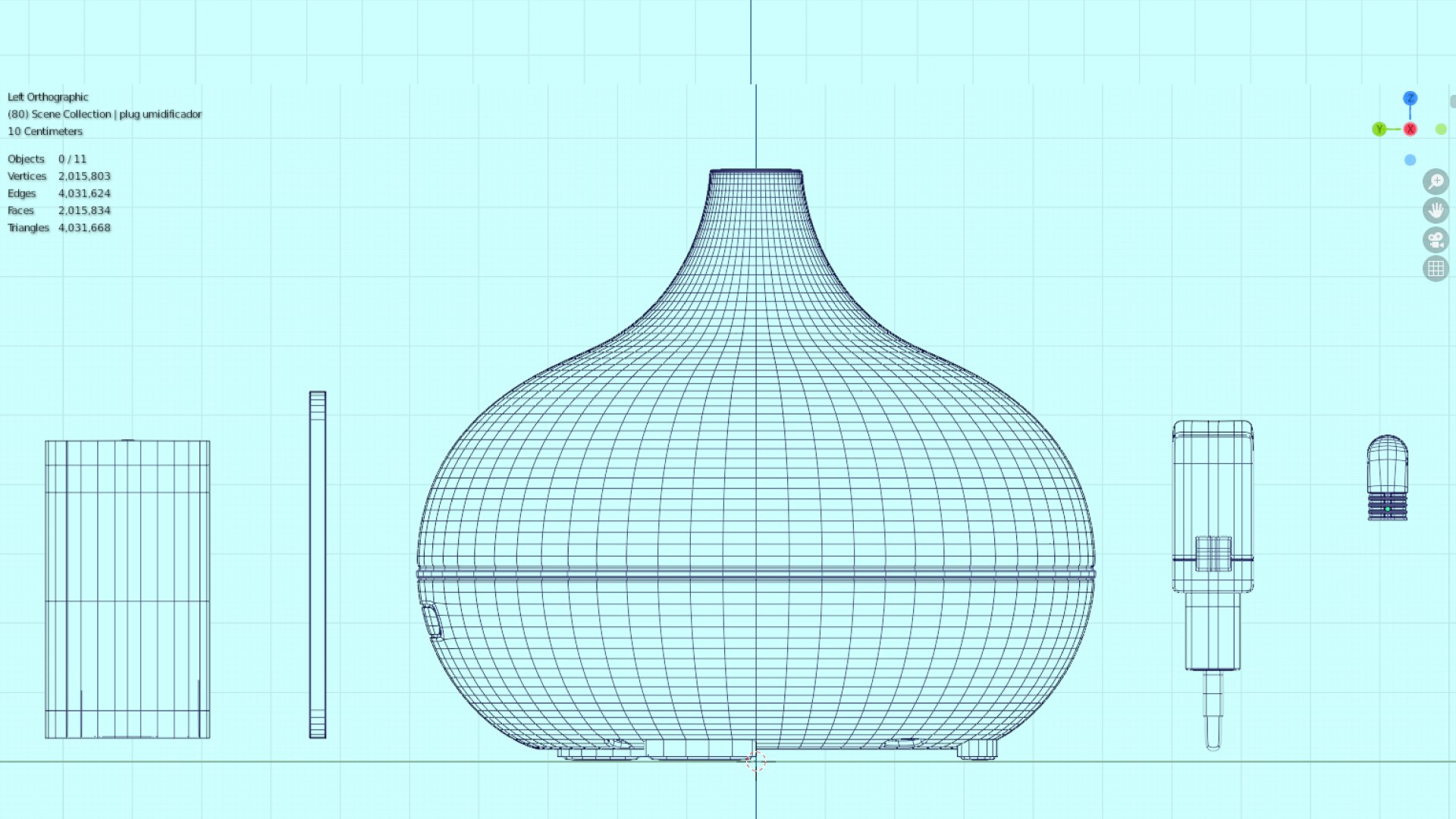 3D Model Wooden Essential Oil Diffuser - TurboSquid 2108202