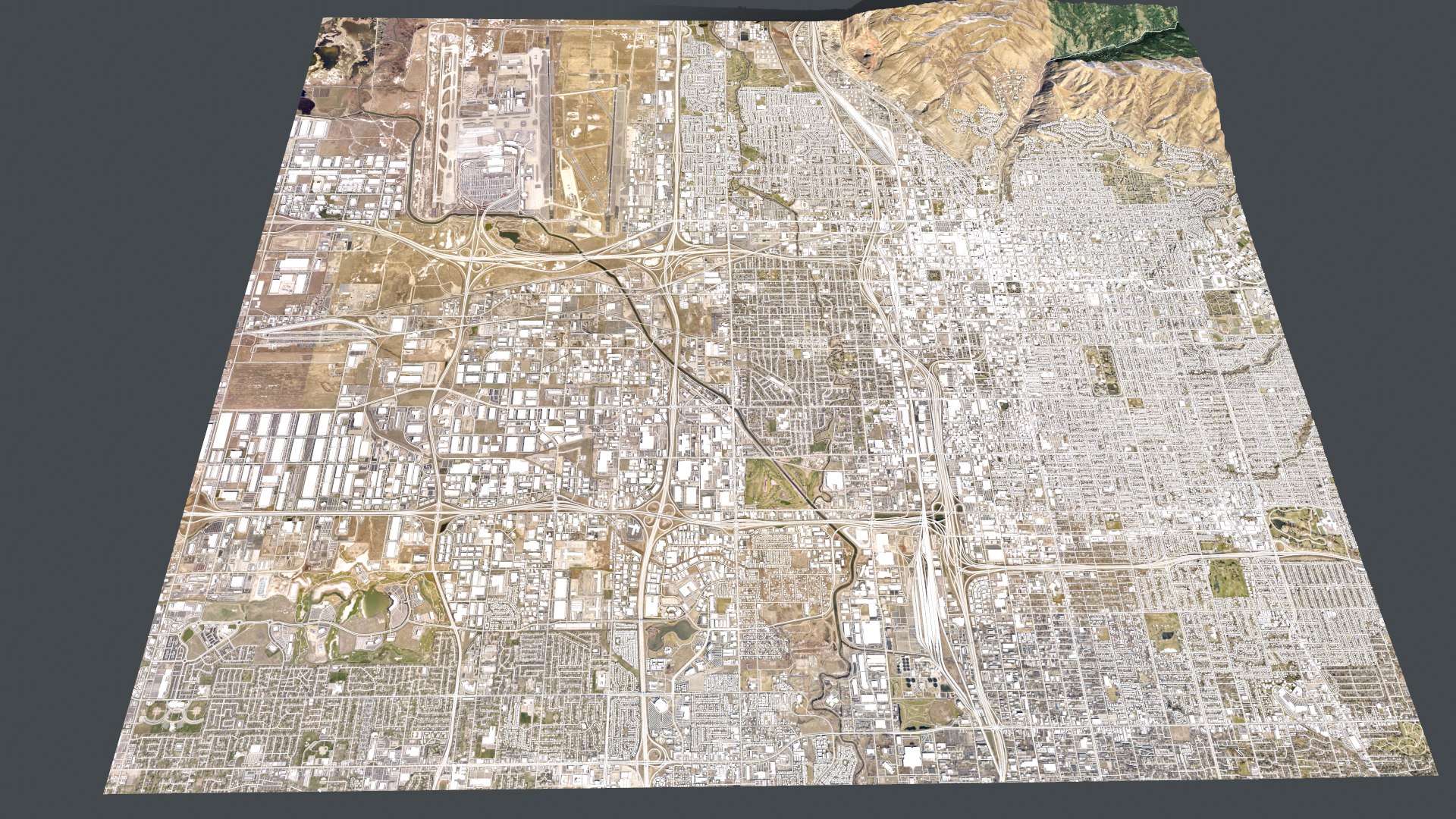 Cityscape Salt Lake City USA 3D model - TurboSquid 1795700