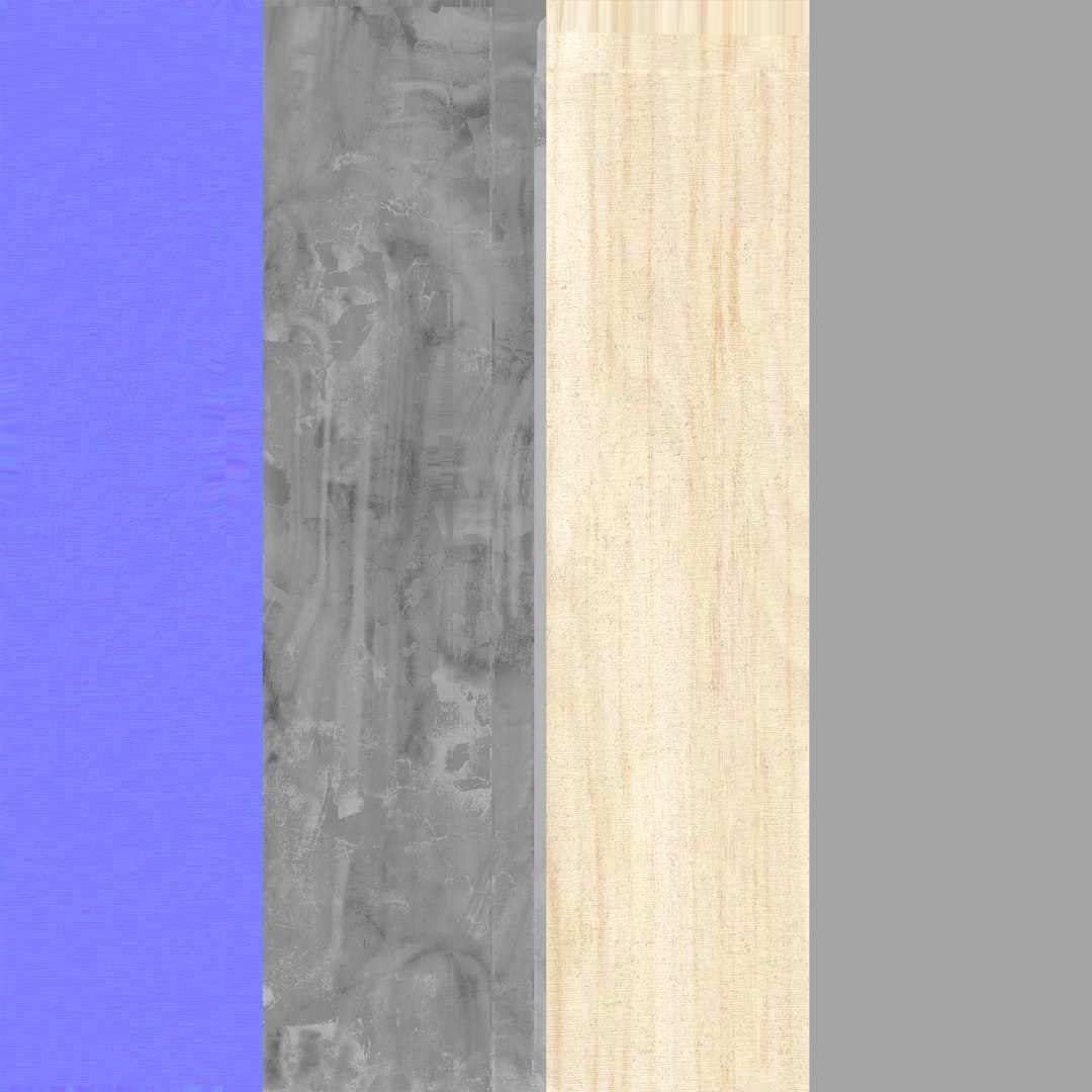 3D Model Paint Stirring Stick Wood 21 Inch Clean And Dirty - TurboSquid ...