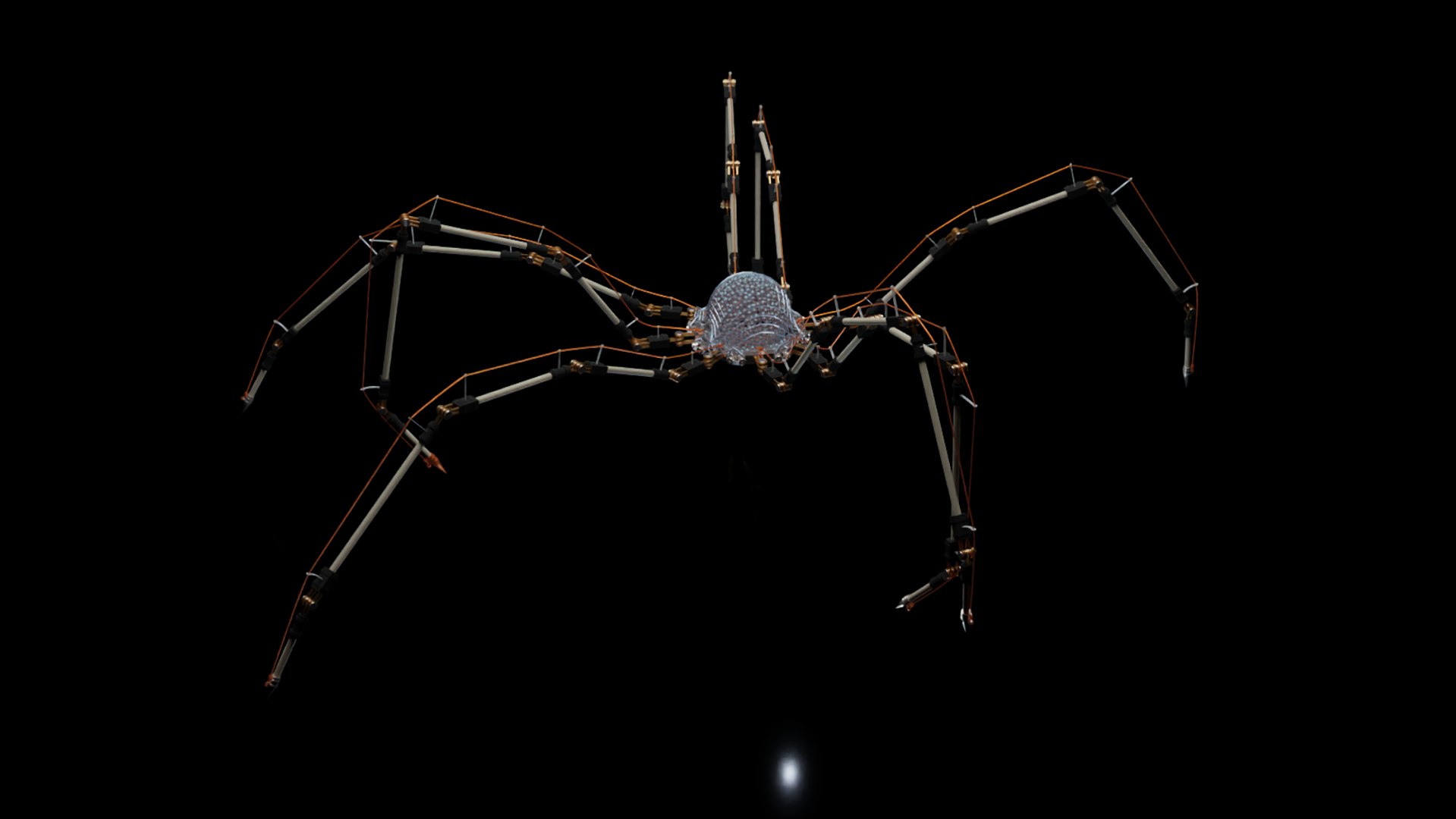 3D Mechanical Spider Rigged And Fully Animated - TurboSquid 1996456