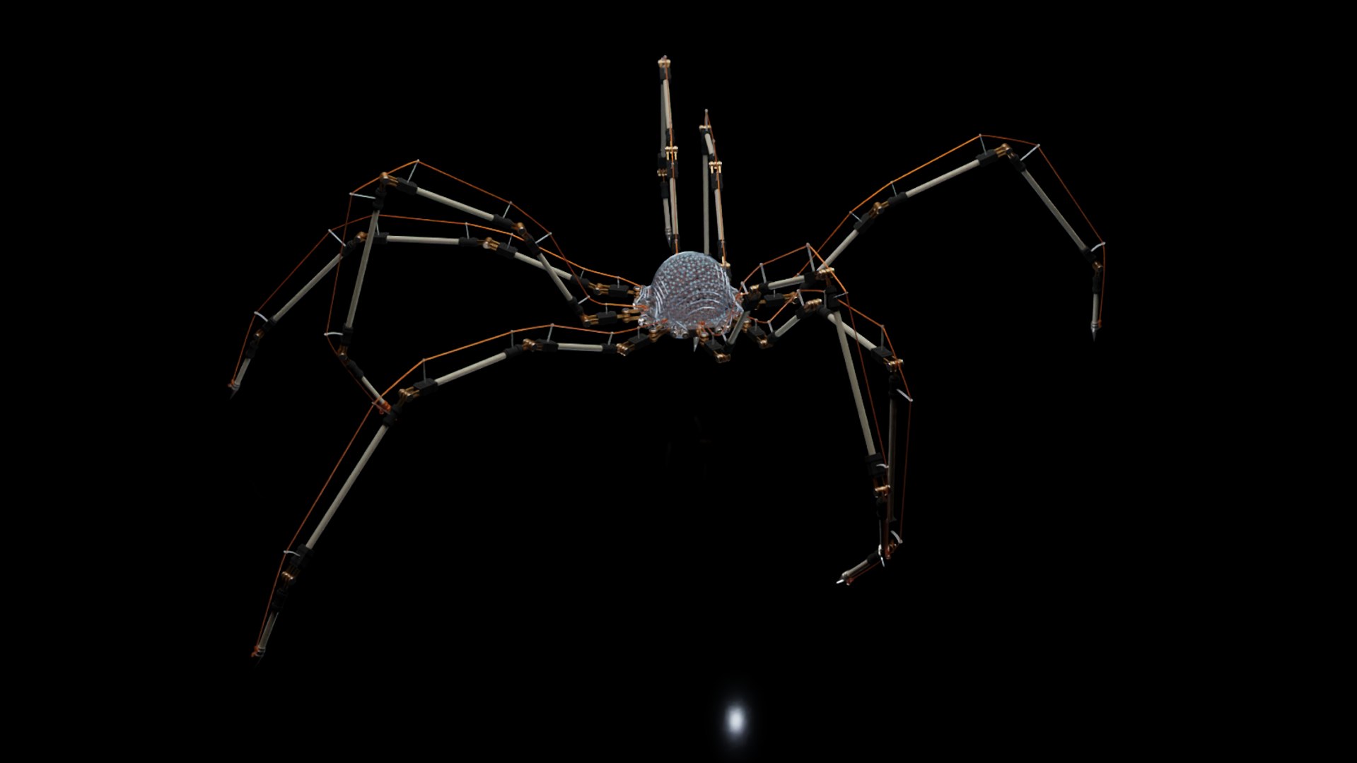 3D Mechanical Spider Rigged And Fully Animated - TurboSquid 1996456
