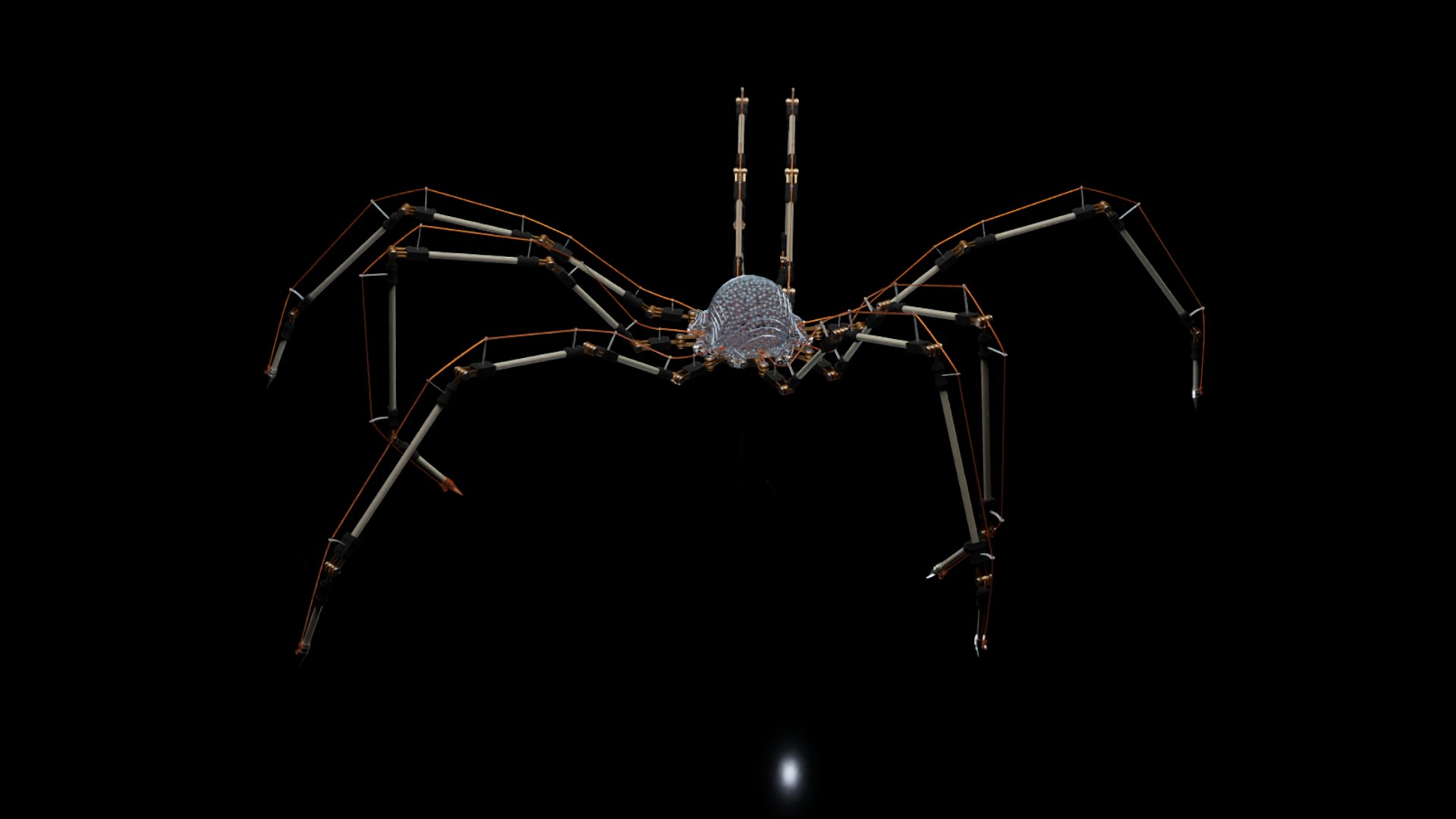 3D Mechanical Spider Rigged And Fully Animated - TurboSquid 1996456