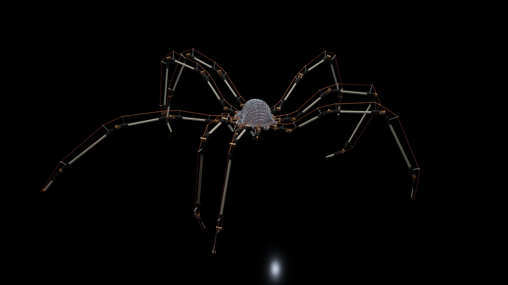 3D Mechanical Spider Rigged And Fully Animated - TurboSquid 1996456