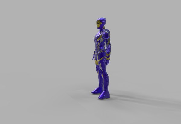 Iron Woman 3D High Poly model 3D model - TurboSquid 1867902