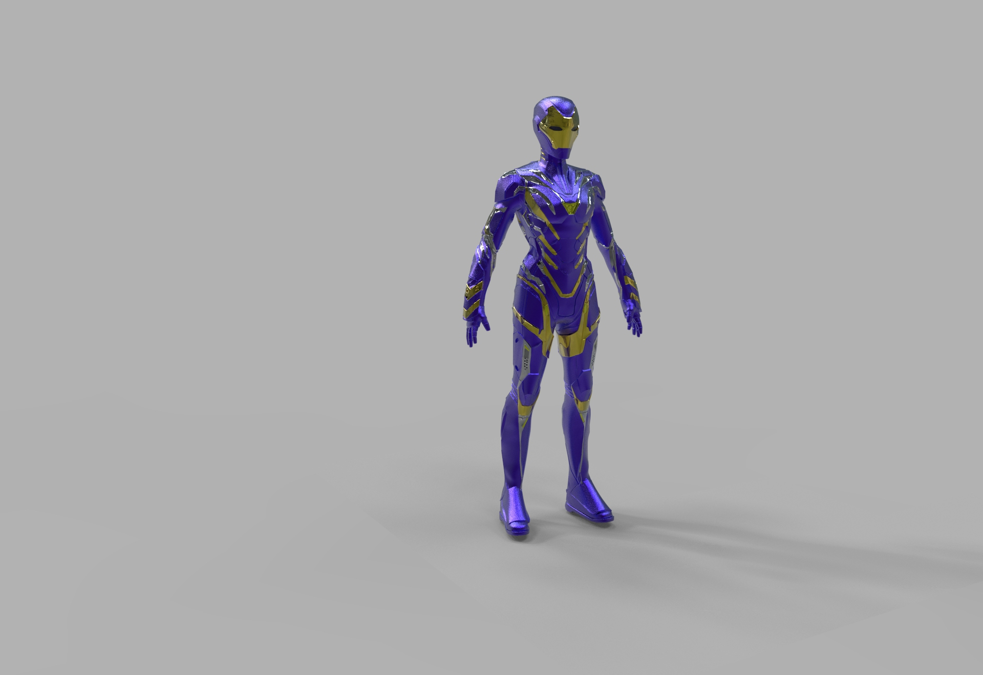 Iron Woman 3D High Poly model 3D model - TurboSquid 1867902