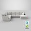 Transitonal-sectional-sofa 3D Model - TurboSquid 1270678