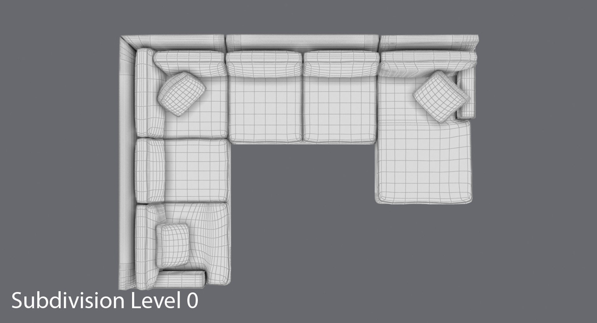 Transitonal-sectional-sofa 3D Model - TurboSquid 1270678