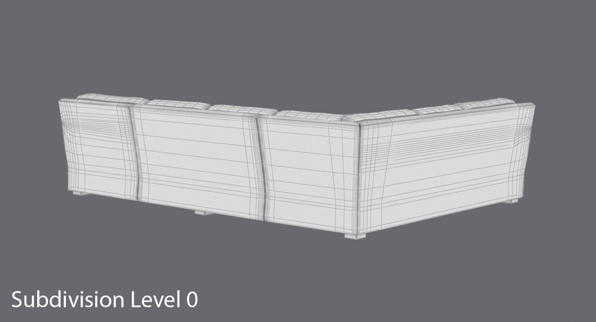 Transitonal-sectional-sofa 3D Model - TurboSquid 1270678