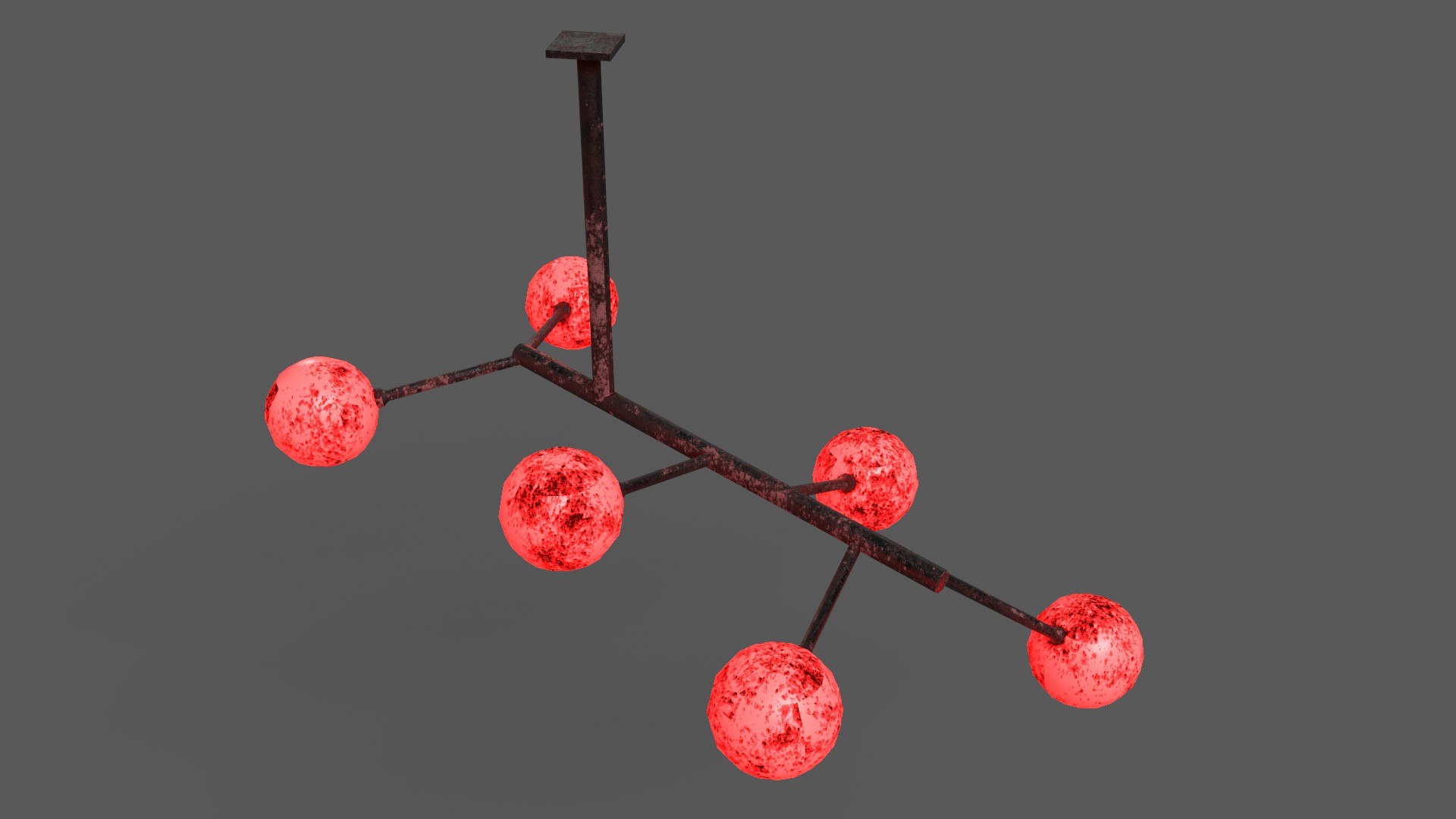 3D Old Light Low Poly Game Asset Model - TurboSquid 2183102
