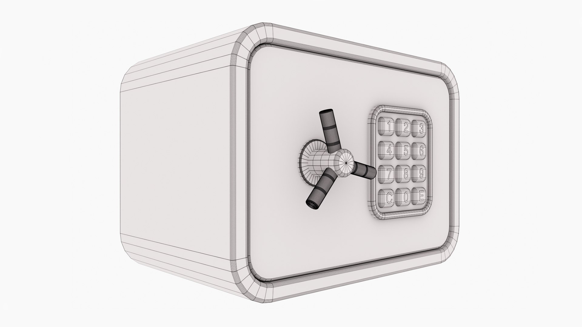 3D Cartoon Safe Model - TurboSquid 2260701