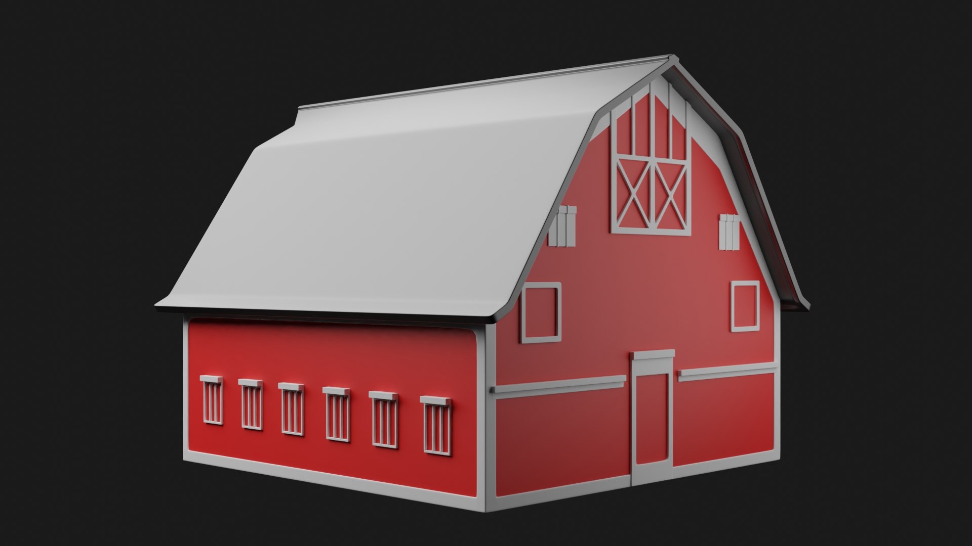 BARN 3D Model 3D Model - TurboSquid 2030283