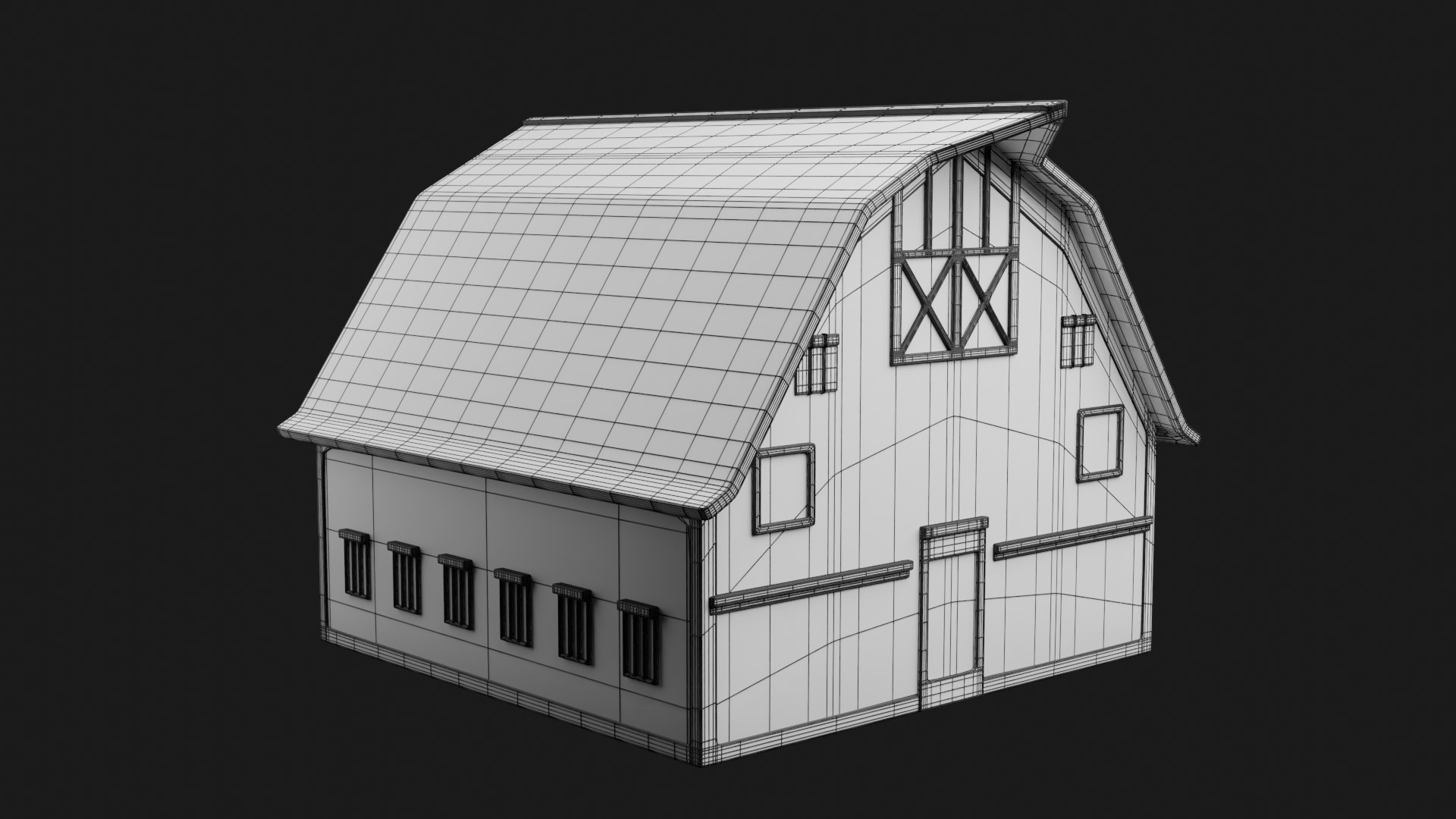 BARN 3D Model 3D Model - TurboSquid 2030283
