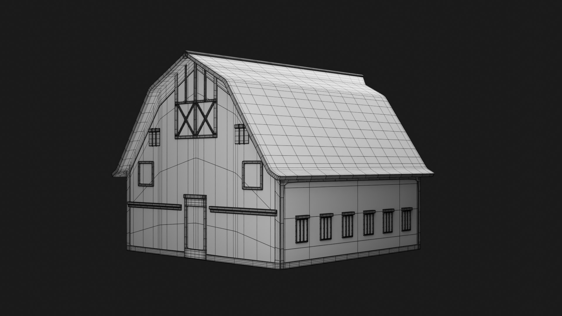 BARN 3D Model 3D Model - TurboSquid 2030283