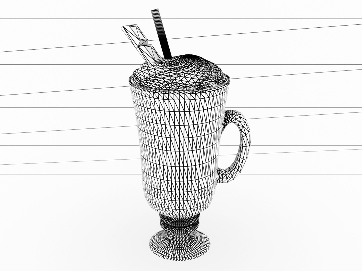 Milk Milkshake Shake 3D - TurboSquid 1669508