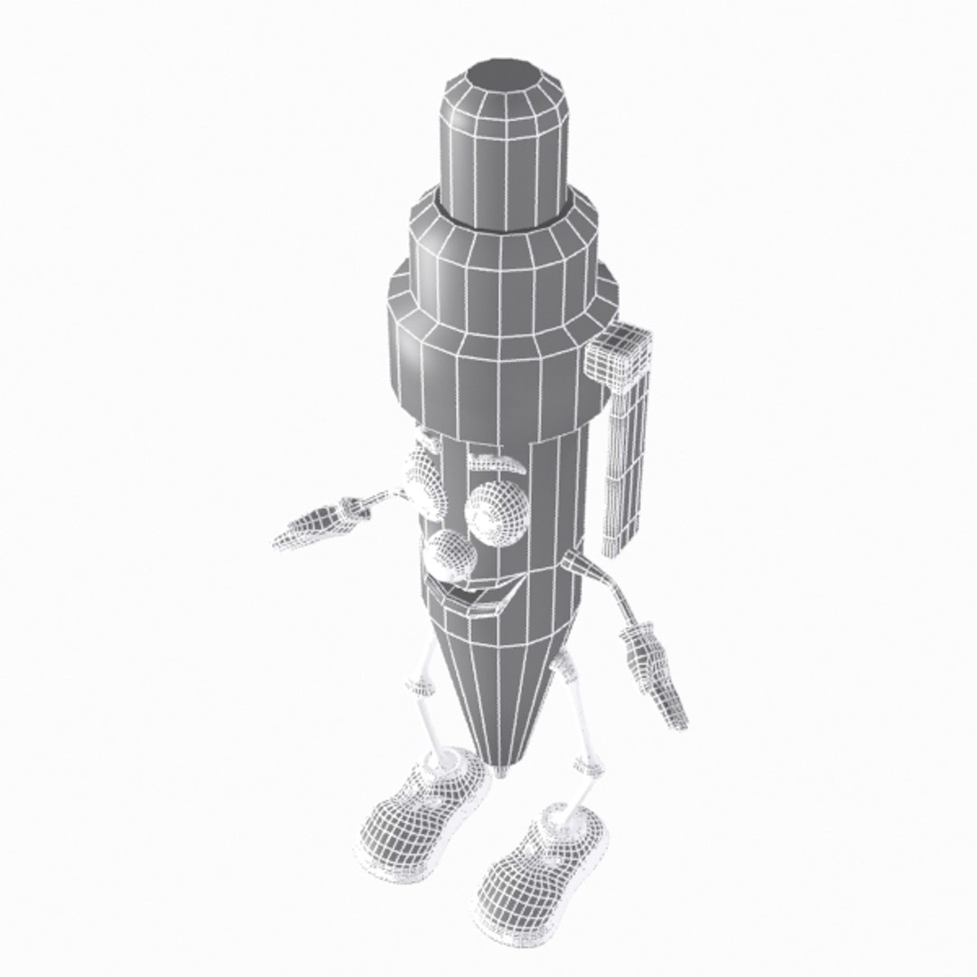 3d Model Character Pen