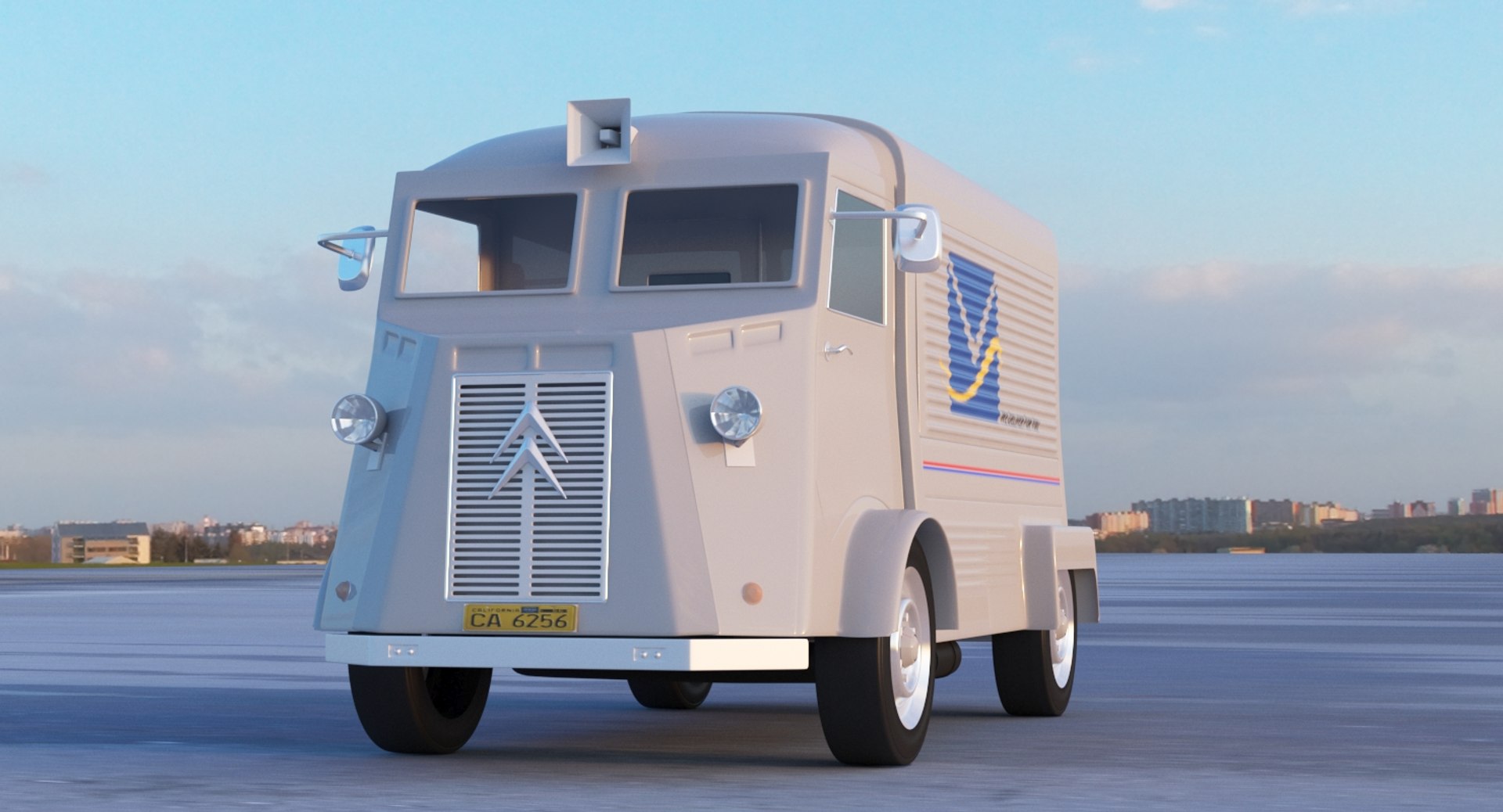 Mail Truck 3D Model - TurboSquid 1281127